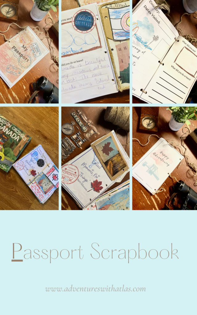 Printable Passport For Kids: How To Make A Travel Scrapbook ...